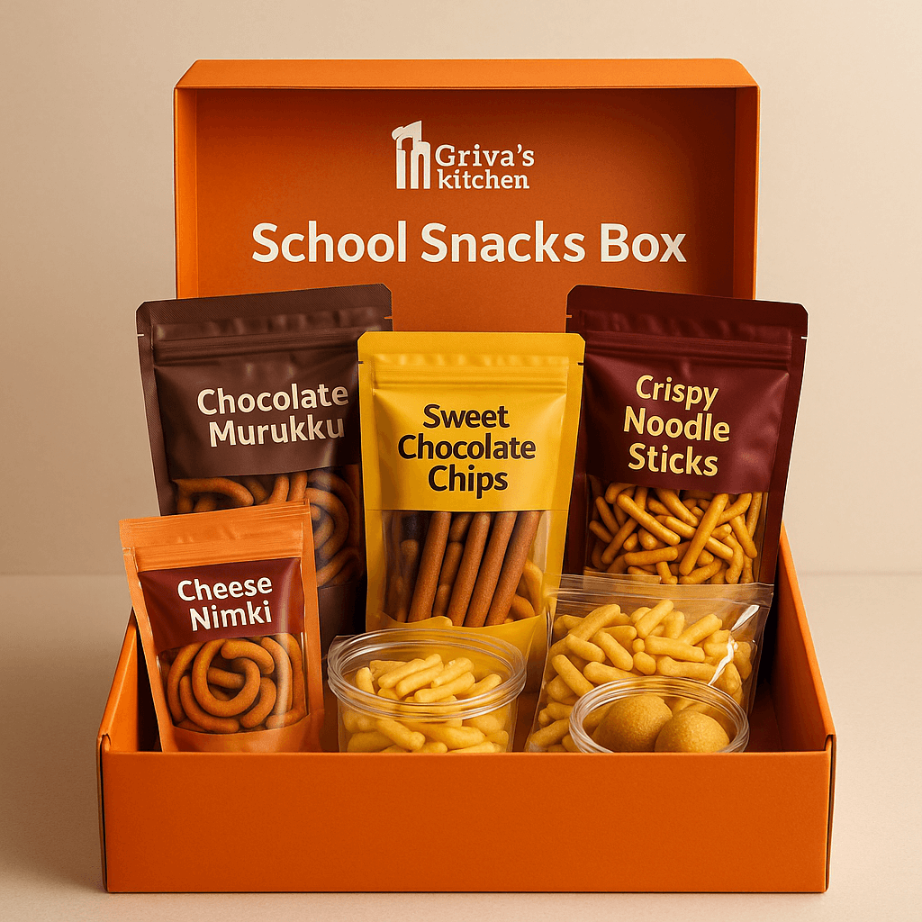 Griva’s School Snacks Box - shopgrivakitchen